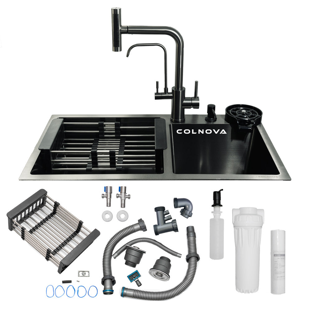 Lavaplatos Moderno Acero Inoxidable Basic – Colnova.co